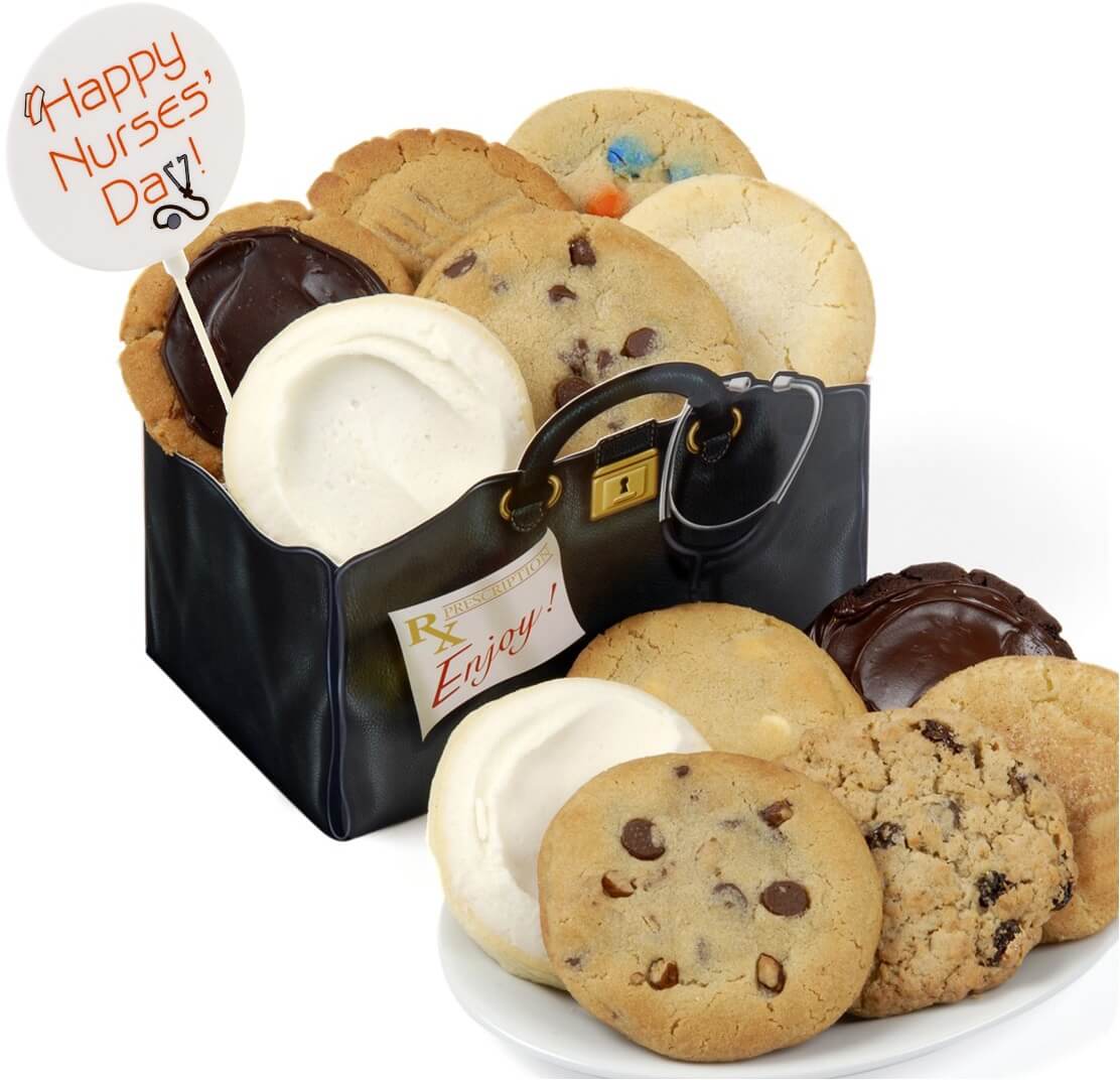 Nurse’s Day Cookie Box | Gifts for Nurse Appreciation | Cookie Bouquets
