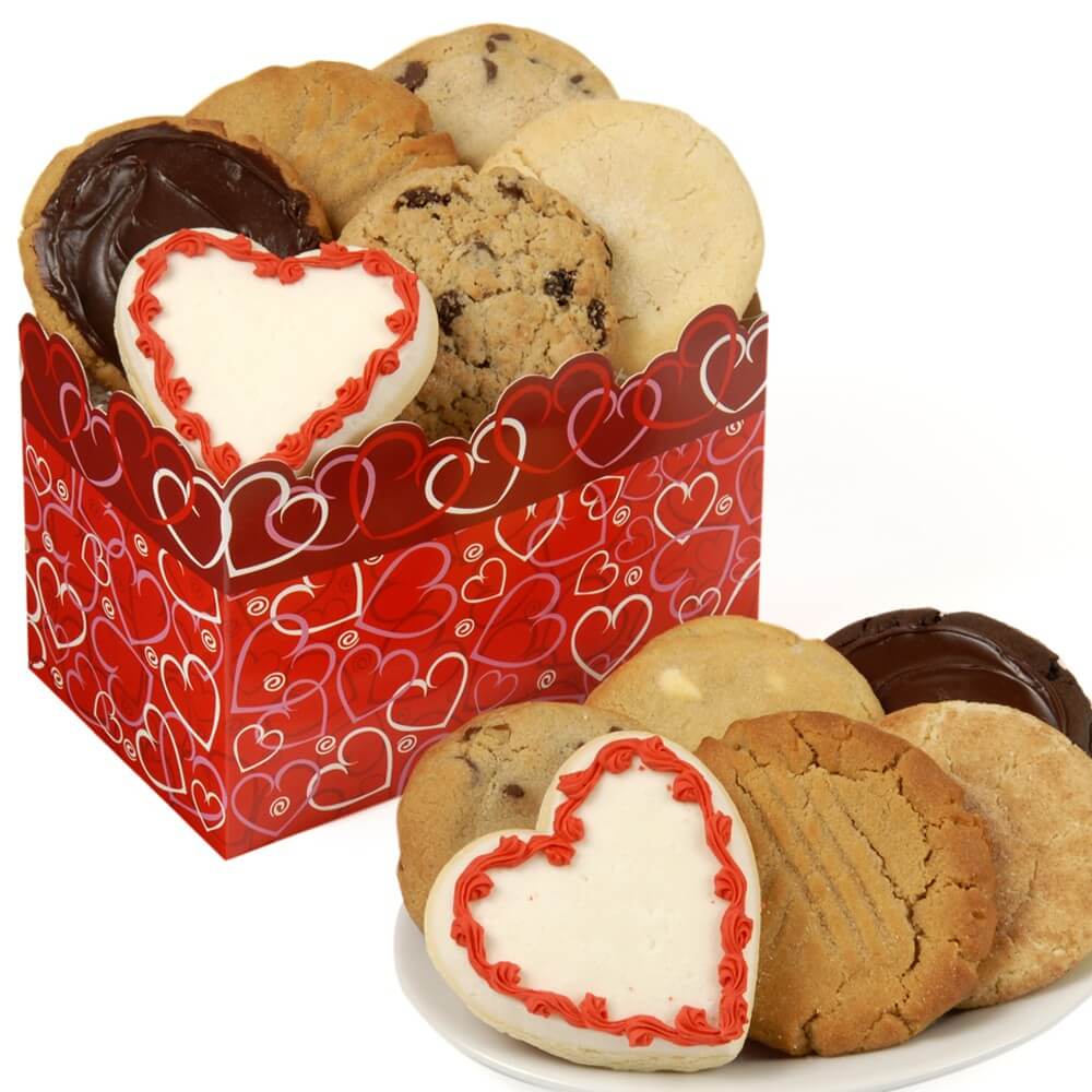 Heart Cookie Box | Cookie Bouquets